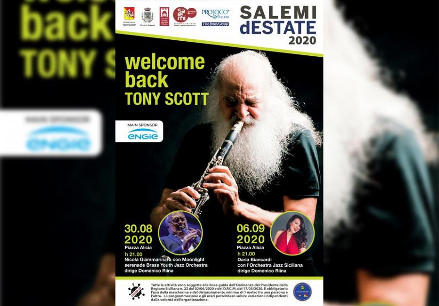 ‘Welcome back Tony Scott’. Salemi ricorda il ‘suo’ jazzista • Prima ...