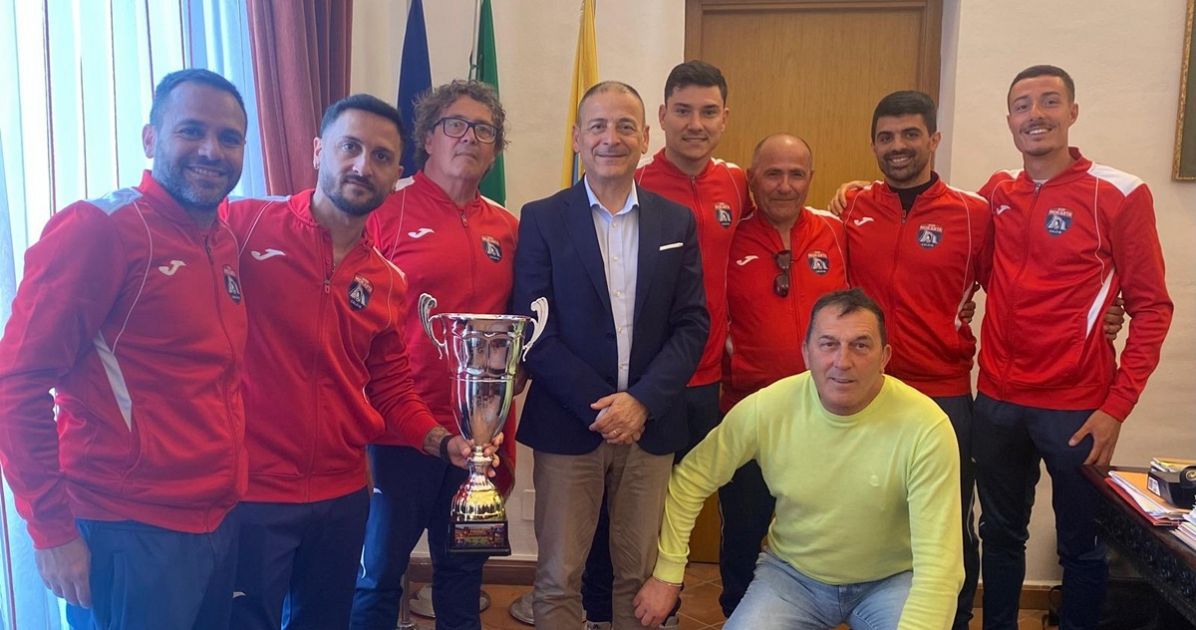 Mazara. Il sindaco Quinci accoglie al Palazzo di Città l'Asd Mokarta ...